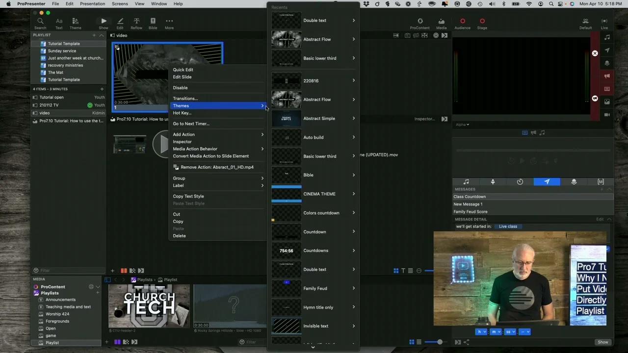 ProPresenter 7 tutorial: Why I NEVER put videos directly in the playlist