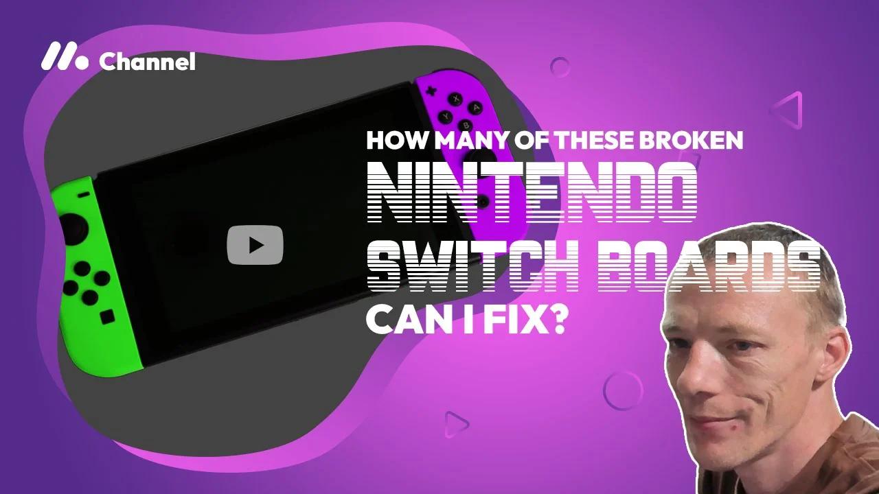 Two Broken Nintendo Switches With VERY Different Faults! Can I Fix Them?