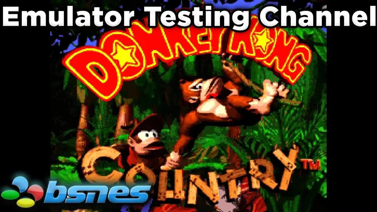 Donkey Kong Country | BSNES | SNES Emulator