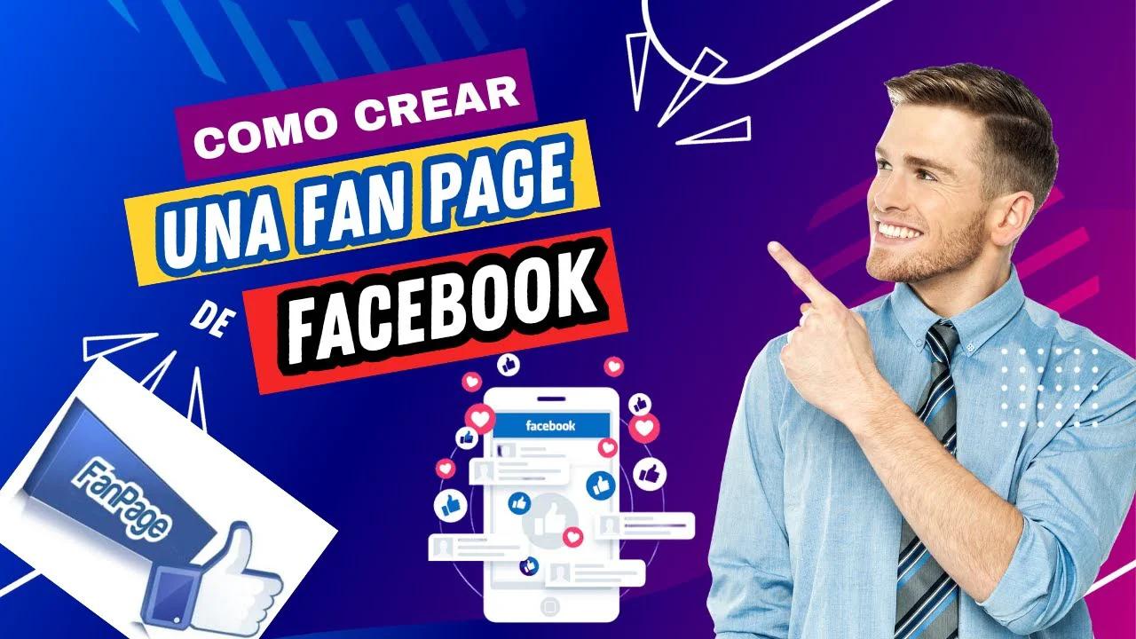 Como CREAR una Fanpage en Facebook Facil 👍