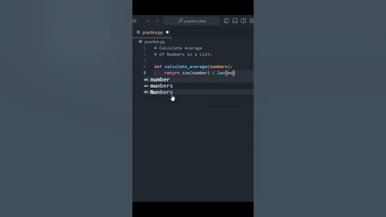 Calculate Average Python Pythonprogrammingcodinglearnpython 2690