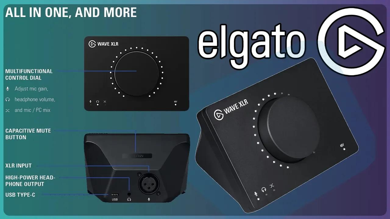 Elgato Wave Link For XLR Microphone Uboxing & Setup With Condenser ...