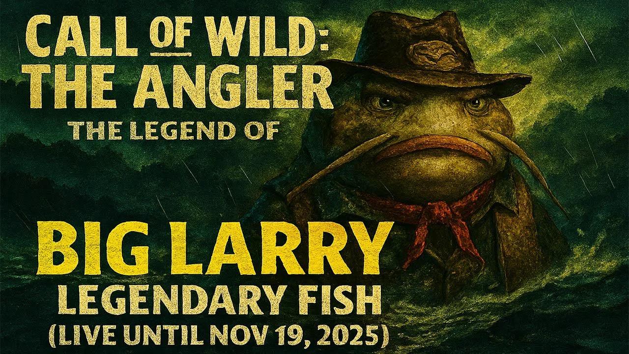 Big Larry Legendary Fish Hunt | Call of the Wild: The Angler (Live ...
