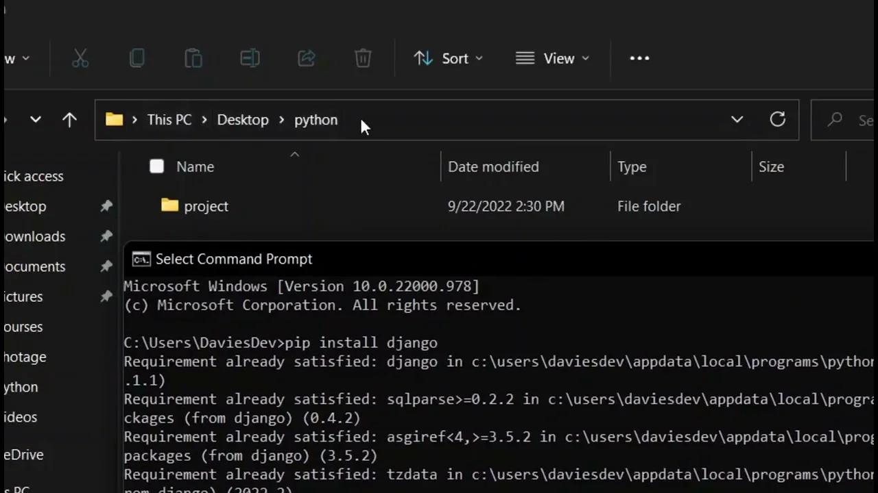 1 Getting Started With Django Project Setup