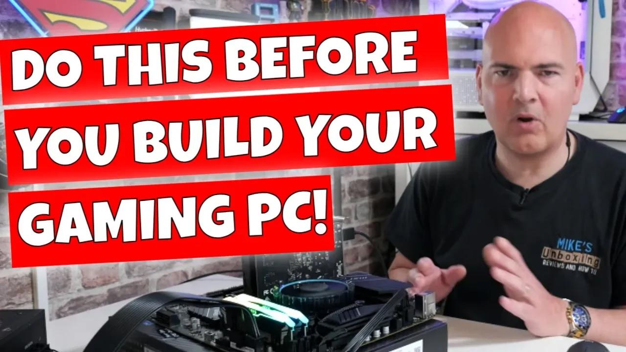 How To Setup A Motherboard Test Bench Before Building Your Gaming PC