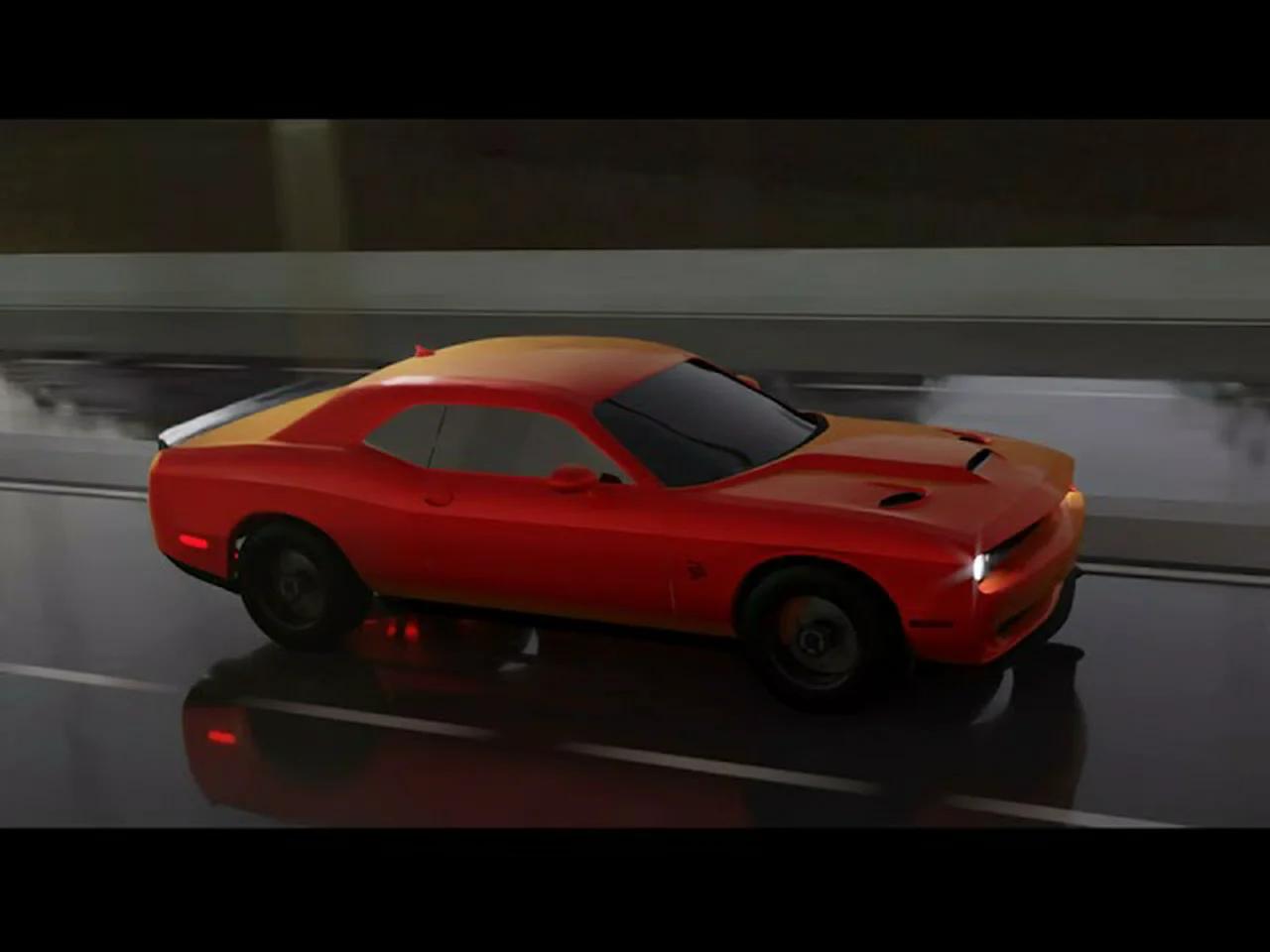 Hellcat Car Animation - Using Blender 3.1 and Blenderkit