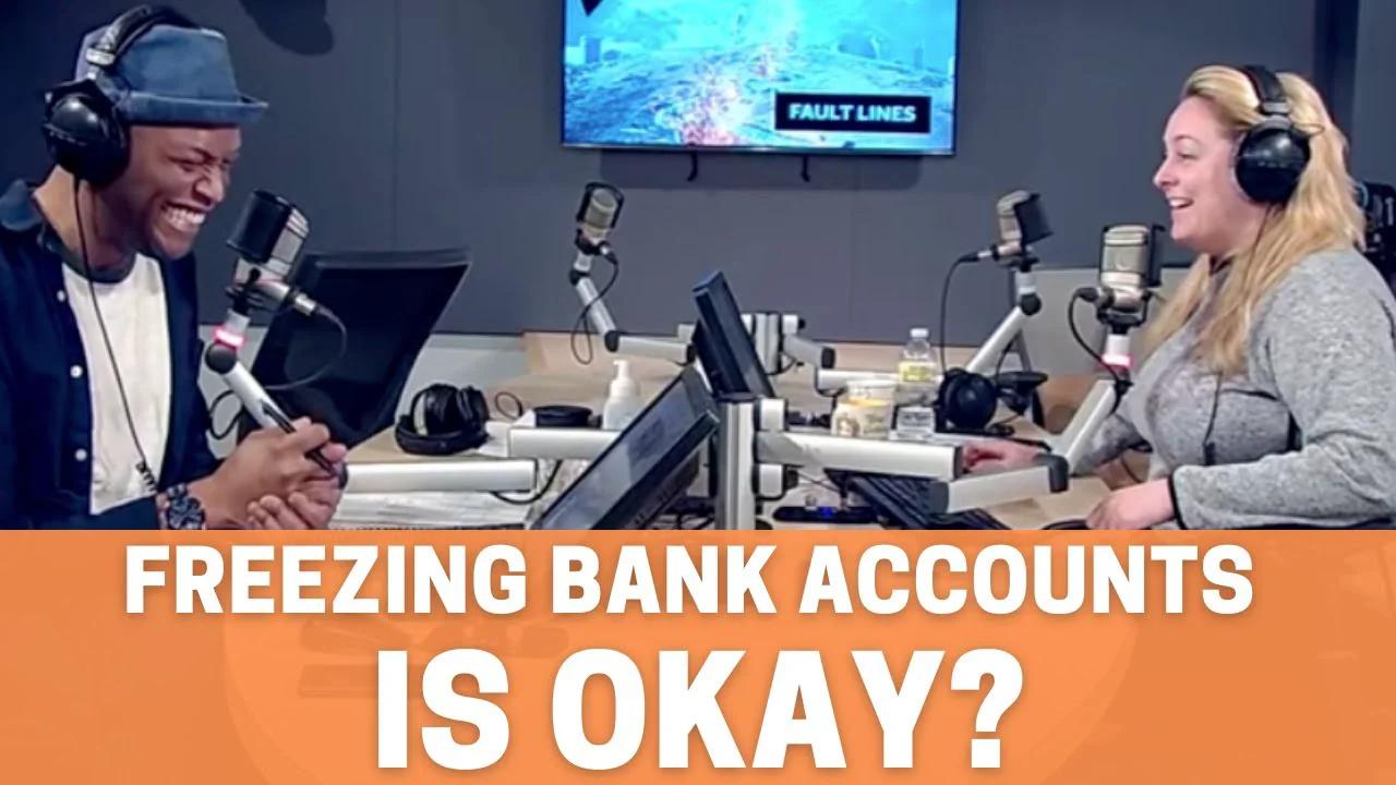 Faran GOES OFF about protestors getting bank accounts frozen for ...