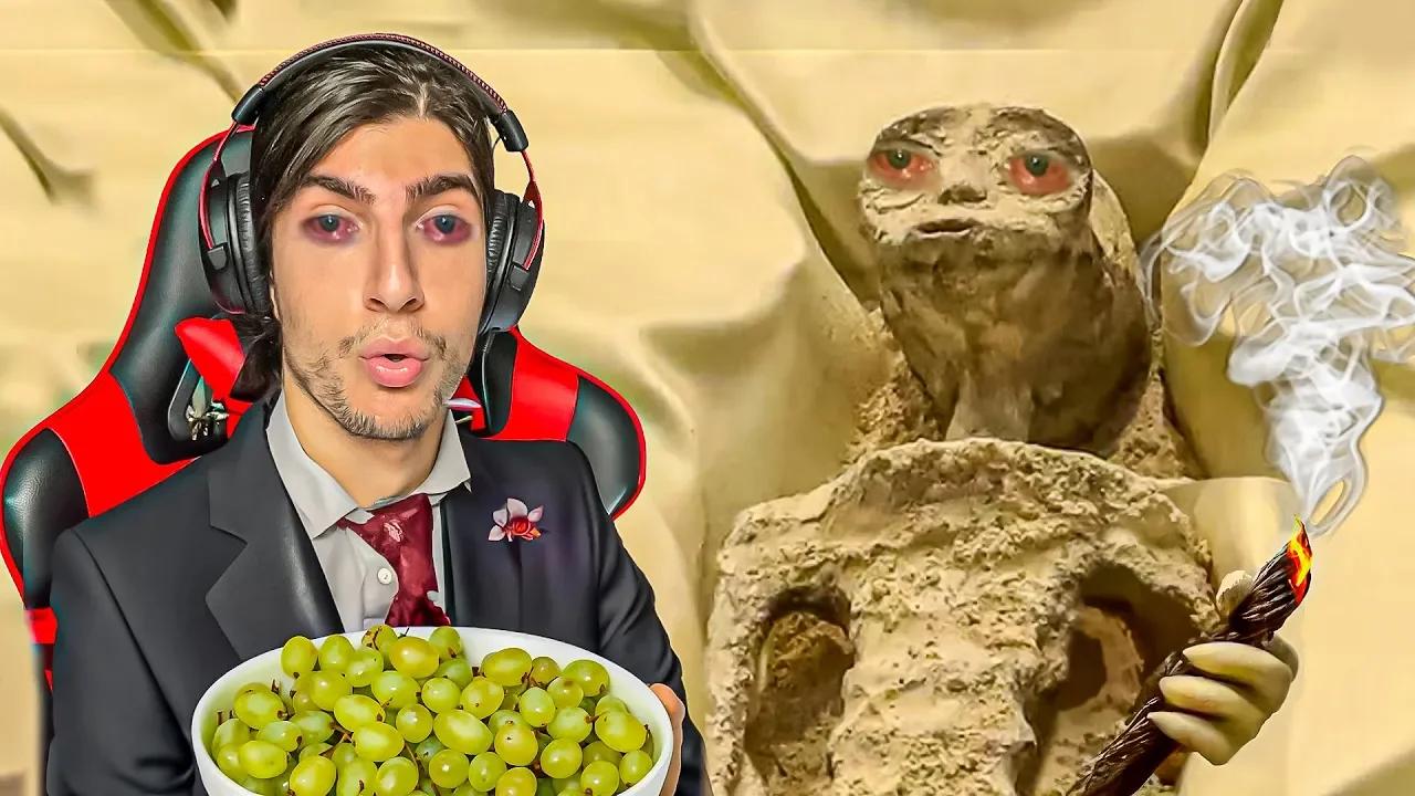 Debunking Alien Body from Mexico While Eating Grapes