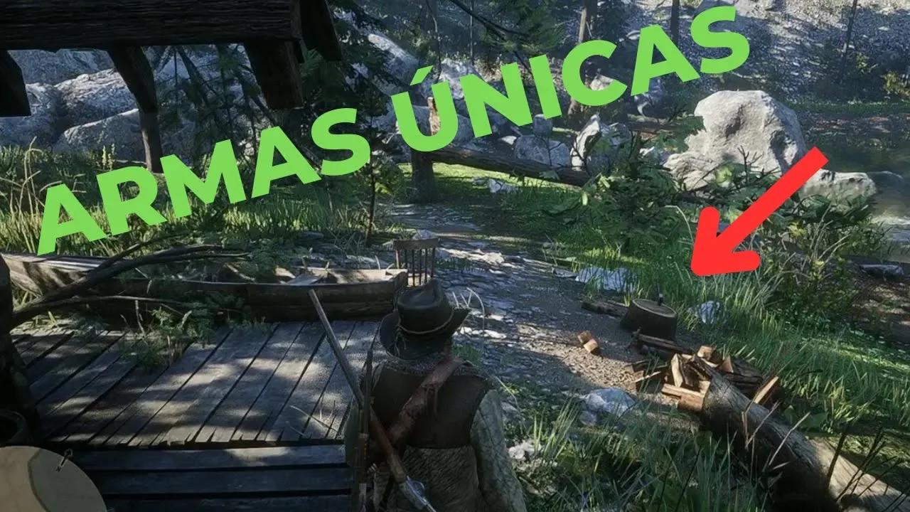 MEJORES SECRETOS RDR2 Y UBICACIÓN DE UNA DE LAS ARMAS ÚNICAS # ...