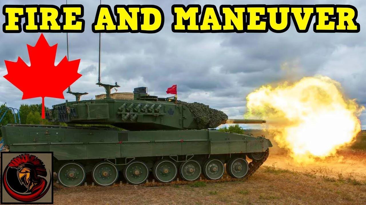 Canadian Leopard 2 Main Battle Tank - Fire and Maneuver 💥