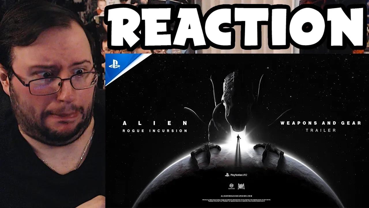 Gor's "Alien: Rogue Incursion - Weapons & Gear Trailer" REACTION