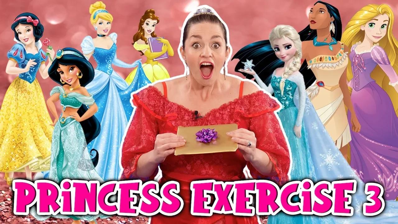 Princess Exercise for Kids 3 | Become a Princess with Miss Linky ...