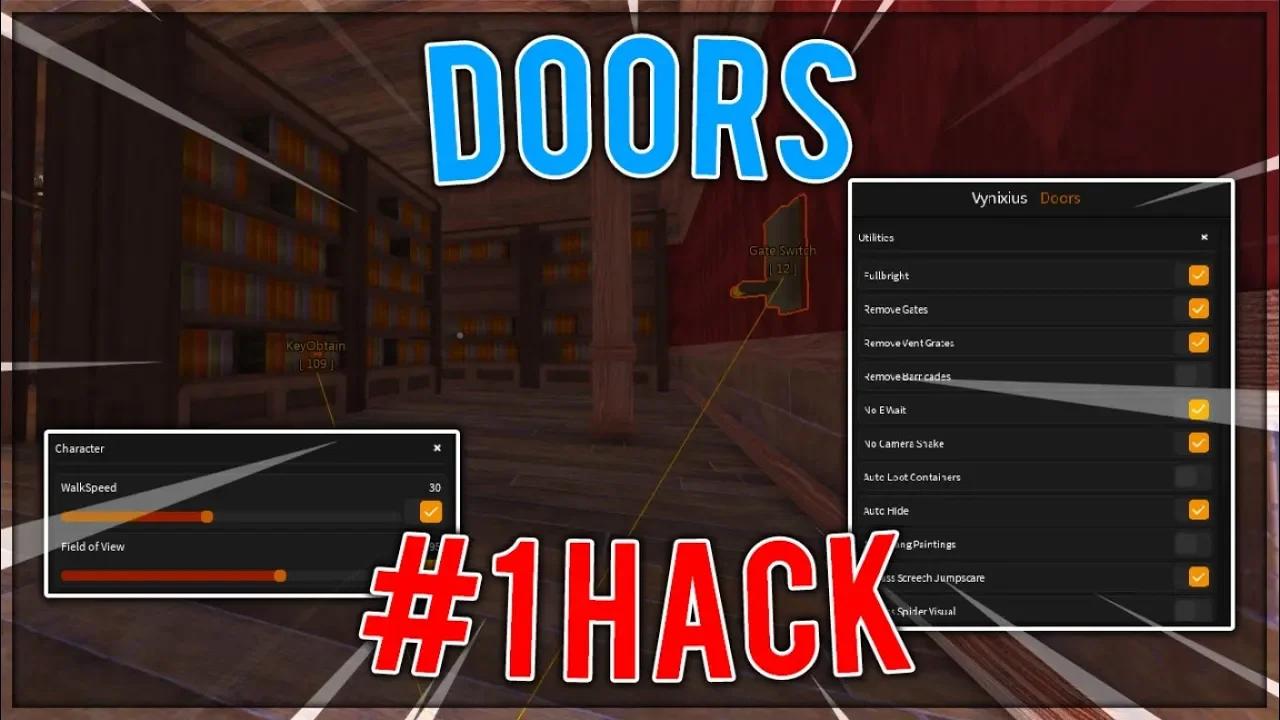 Doors👁️ Script Hack GUI: Item ESP, Infinite Coins, Speed Hack, Bypass ...