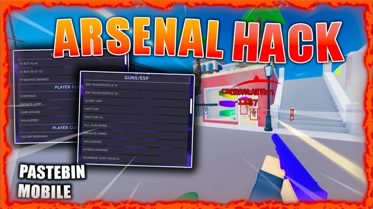 Roblox Arsenal Script / Hack Gui | SILENT AIMBOT, GOD MODE, AI PLAYER ...