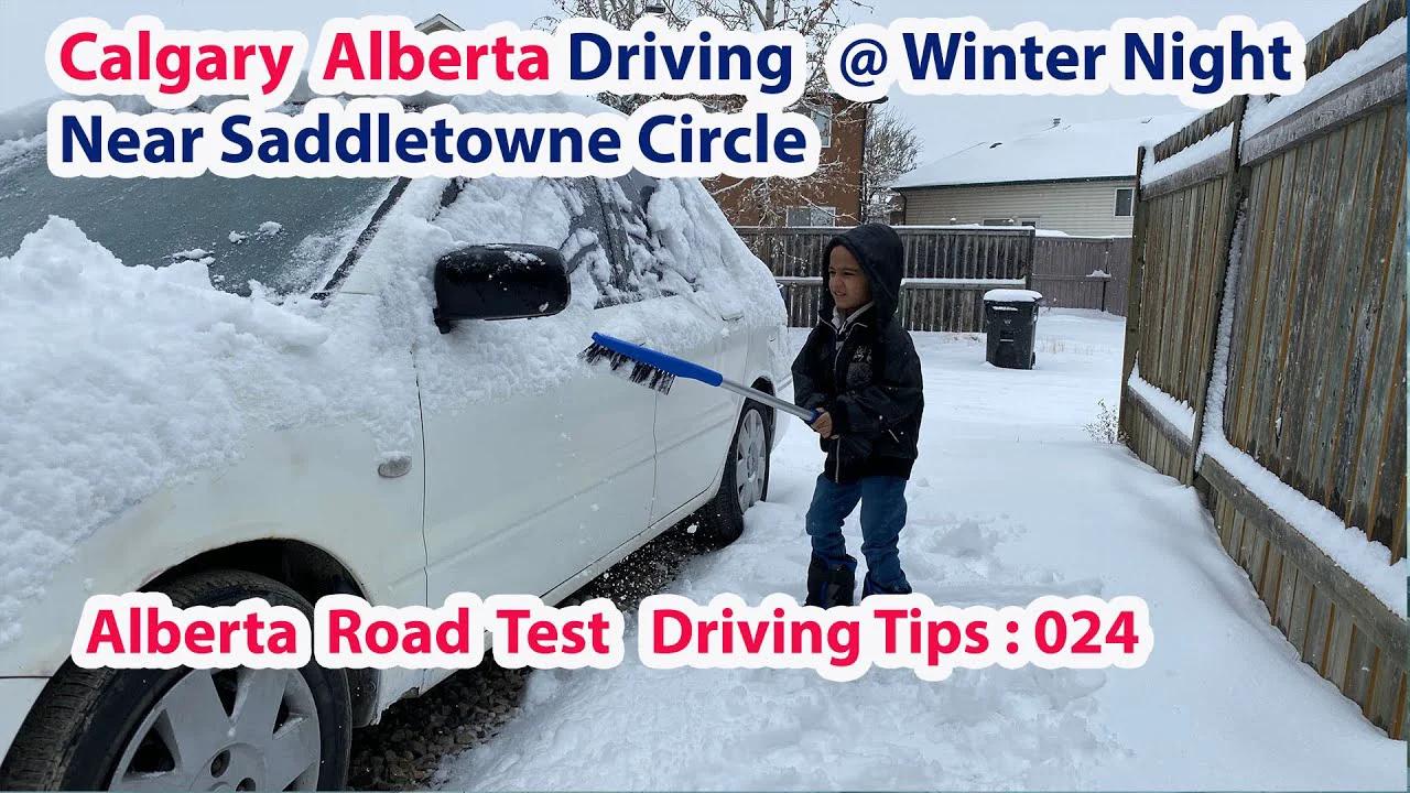 Calgary Alberta Driving License Road Test Tips Driving in Show and Ice ...