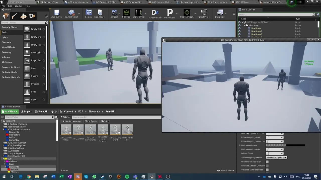 Advanced Game Ready Animation System UE4 - DevLog #1