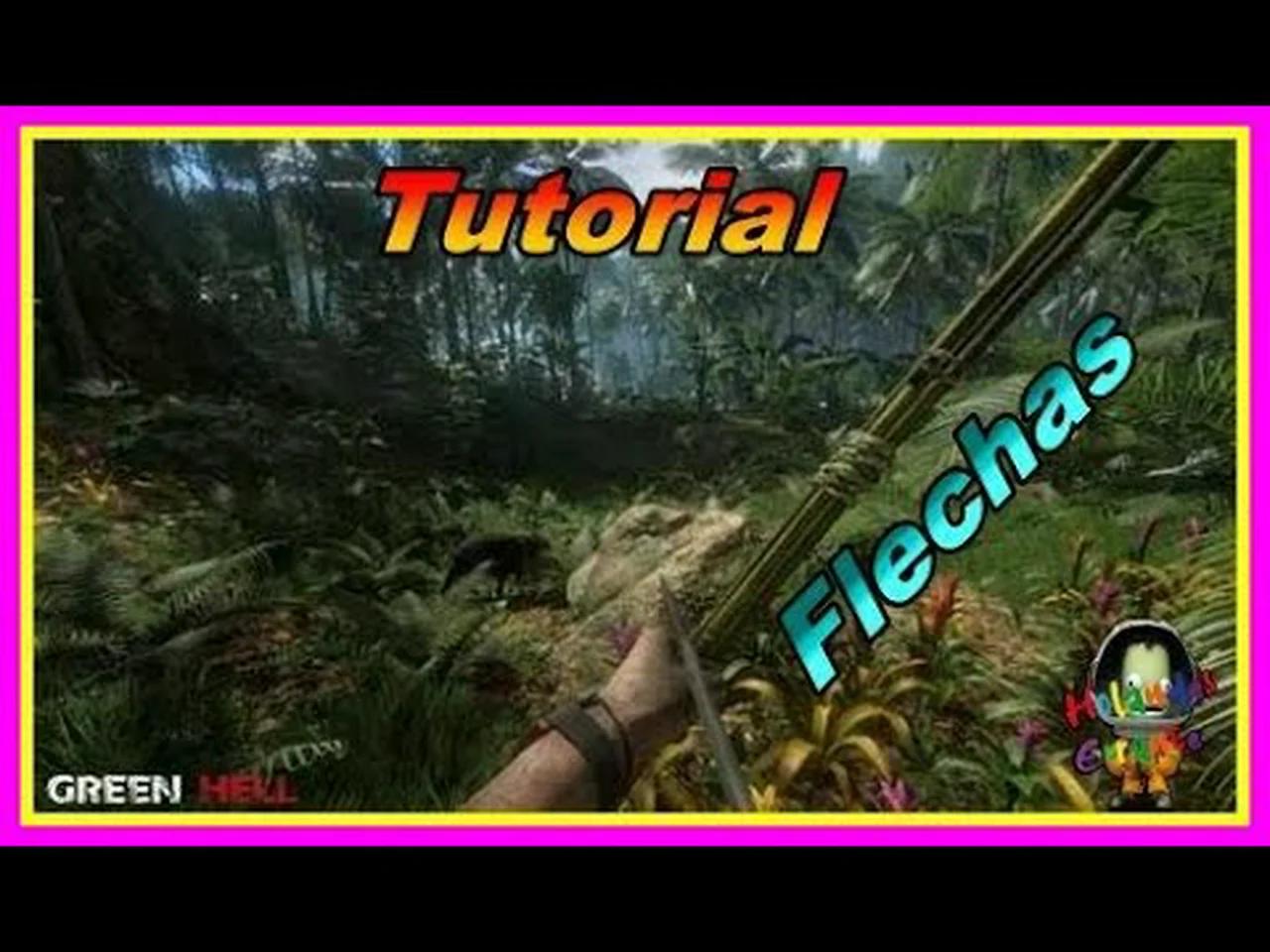 Como hacer Flechas en Green Hell 🌴 Tutorial 2023