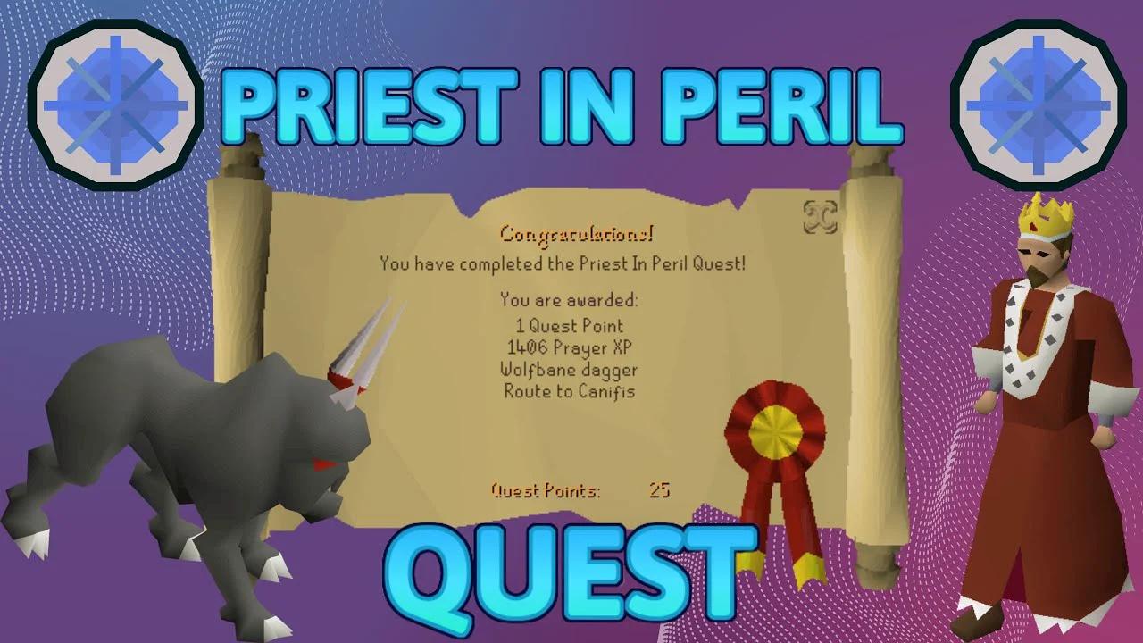 OSRS GUIDE PARA HACER LA QUEST PRIEST IN PERIL OLD SHOOL RUNESCAPE
