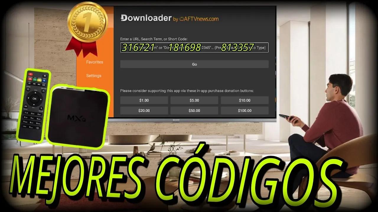 Códigos Downloader Para Tu Smart Tv Android Fire Tv Stick Y Tv Box 2024