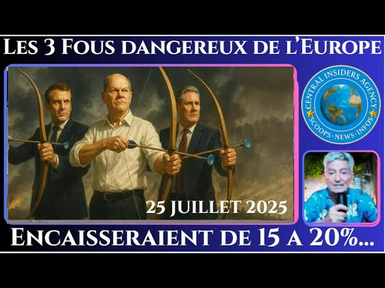 LES 3 IDIOTS LES PLUS CORROMPUS D'EUROPE . ILS VISENT 15 A 20 % ...