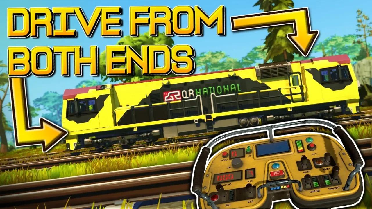 How to make TRAIN DRIVING SYSTEM in Scrap Mechanic