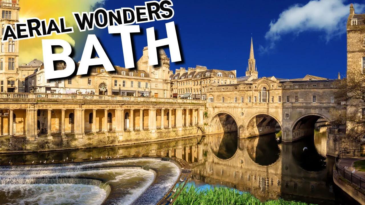 Bath in Bloom: A 4K Drone Flight Over the Georgian Gem of England 🌺
