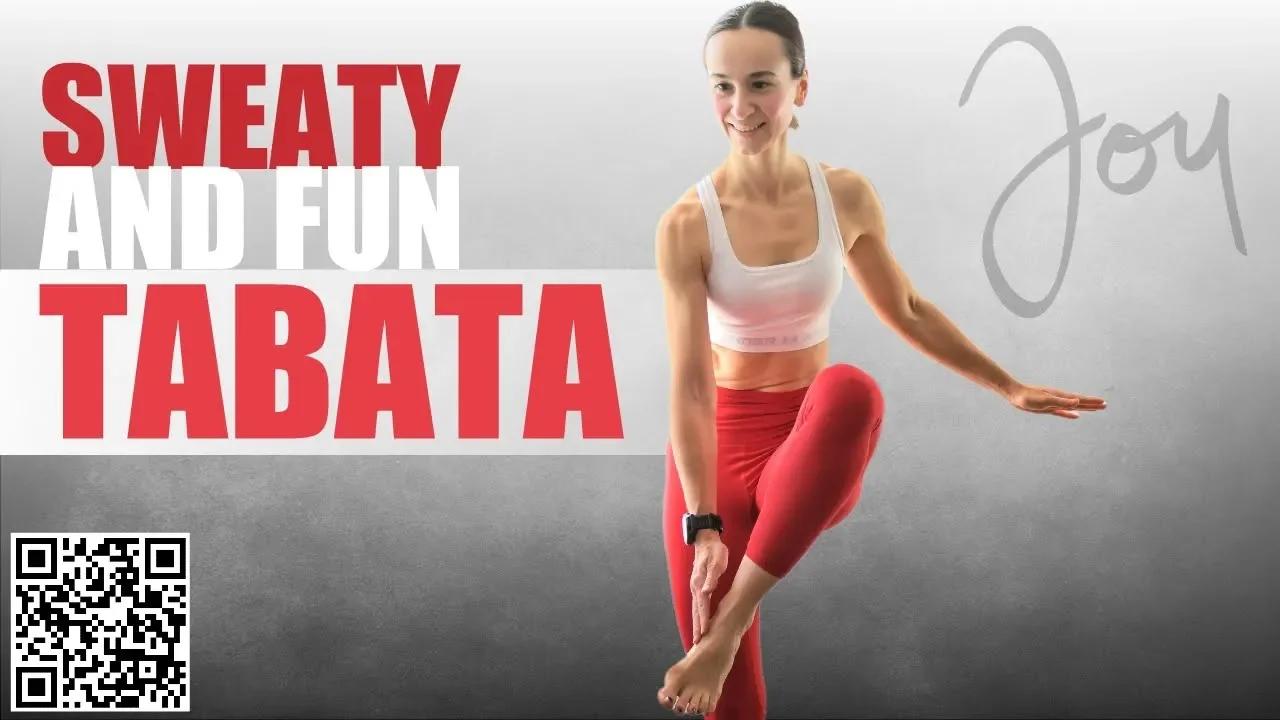 16 Min Full Body TABATA Workout | Super Sweaty & Fun | No equipment