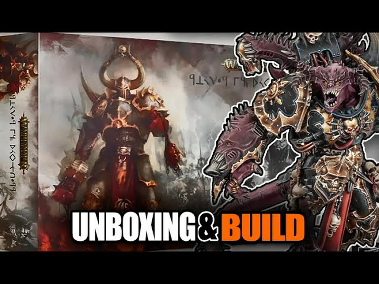 Build & Magnetize Daemon Prince Chaos Slaves to Darkness Age of Sigmar ...