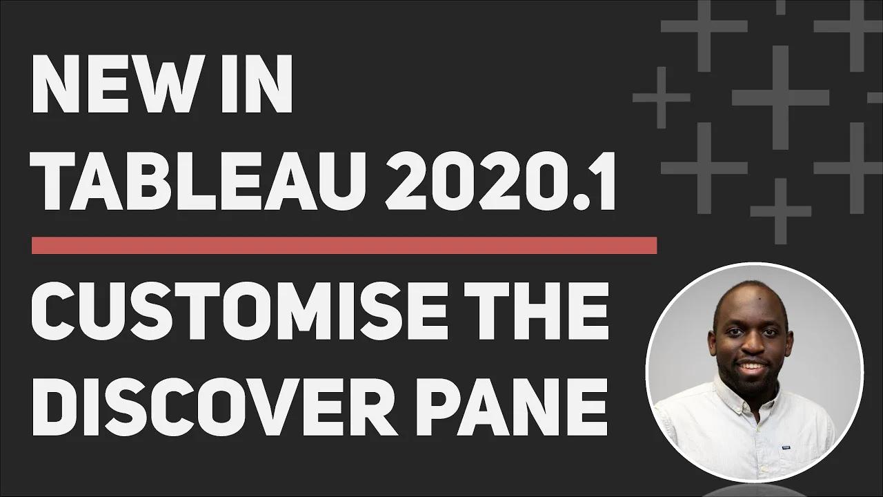 How To Customise The Discover Pane During A Scripted Install In Tableau 6655
