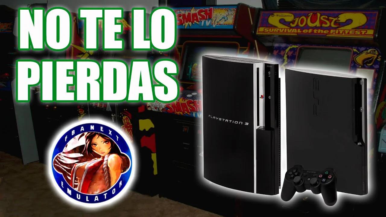 SUBE DE NIVEL TU PS3 CON ESTE PACK RETRO FBA NEXT 2023