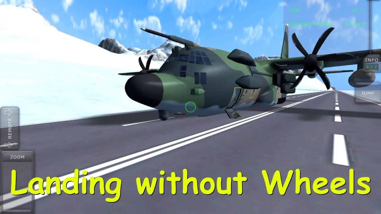 Manually Landing Planes without Landing Gear! | Turboprop Flight Simulator