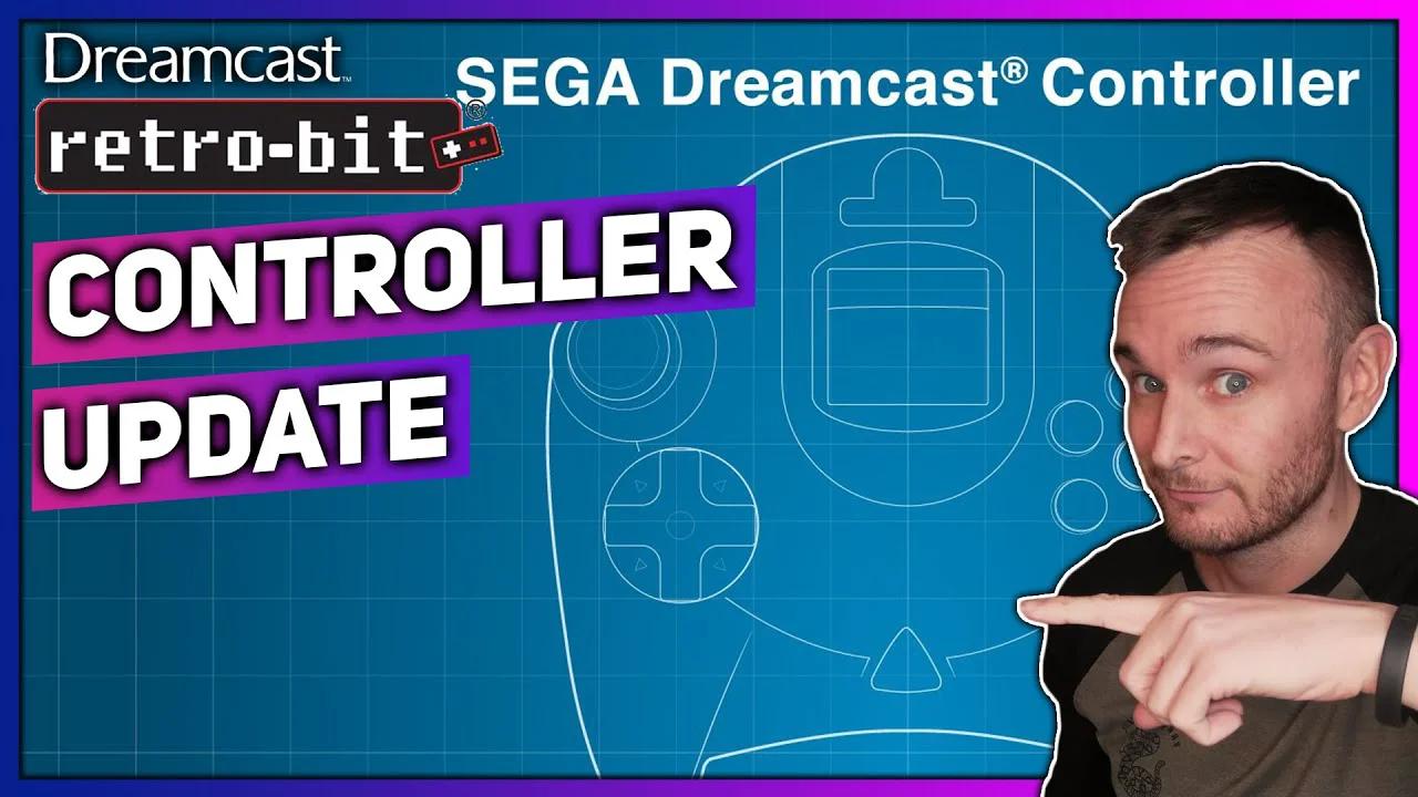 RETROBIT 6 BUTTON DREAMCAST/SEGA SATURN ANALOGUE CONTROLLER UPDATES