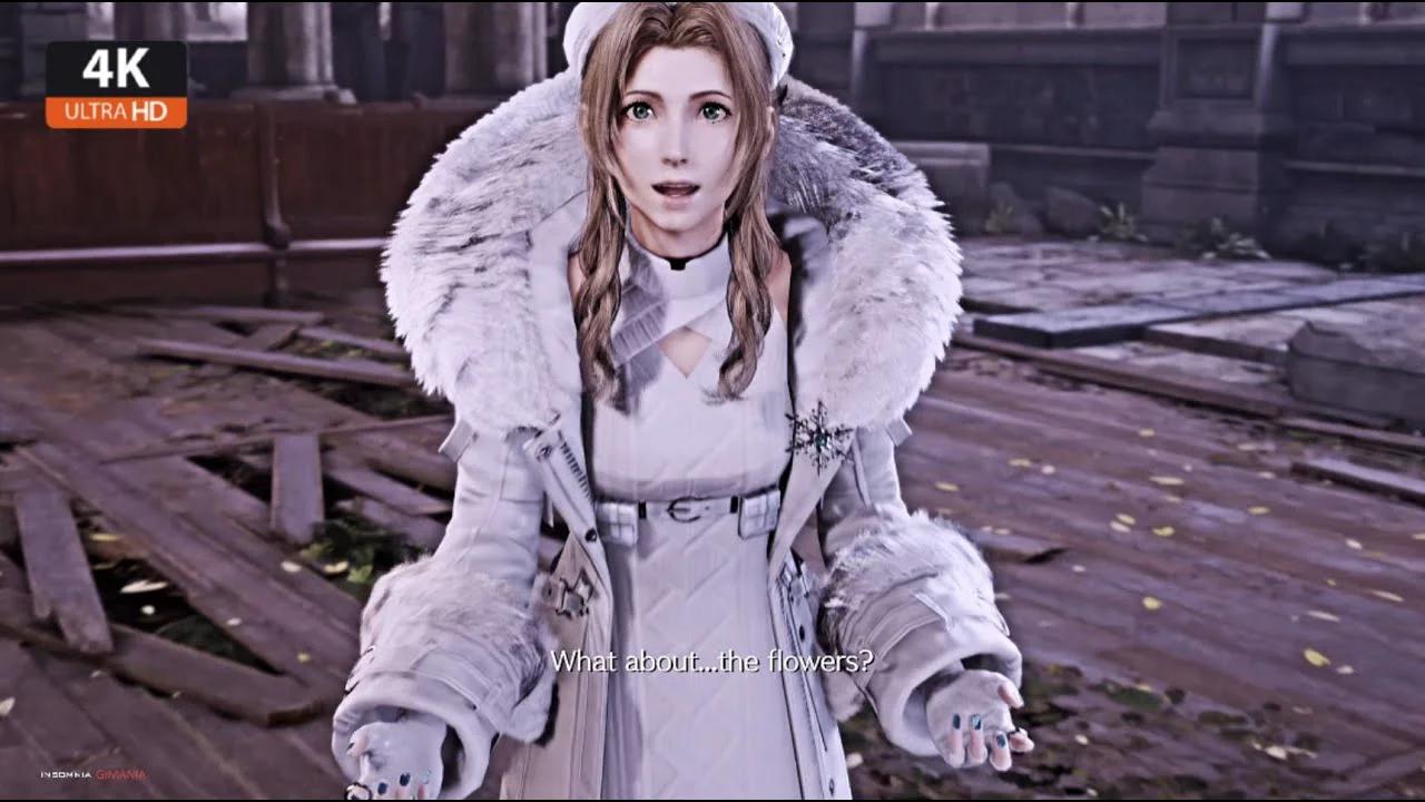Aerith Fairy of Snowfall (EverCrisis Christmas Outfit) MOD 4K Part 1 ...