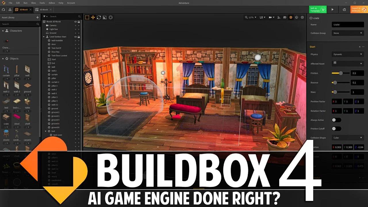 BuildBox 4 - AI Game Engine Done Right??? BuildBox 4 - AI Game Engine Done Right???