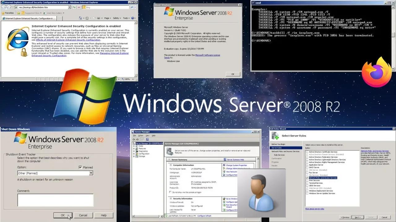 Windows Nostalgia Exploration 5 - Windows Server 2008 R2 Enterprise Edition
