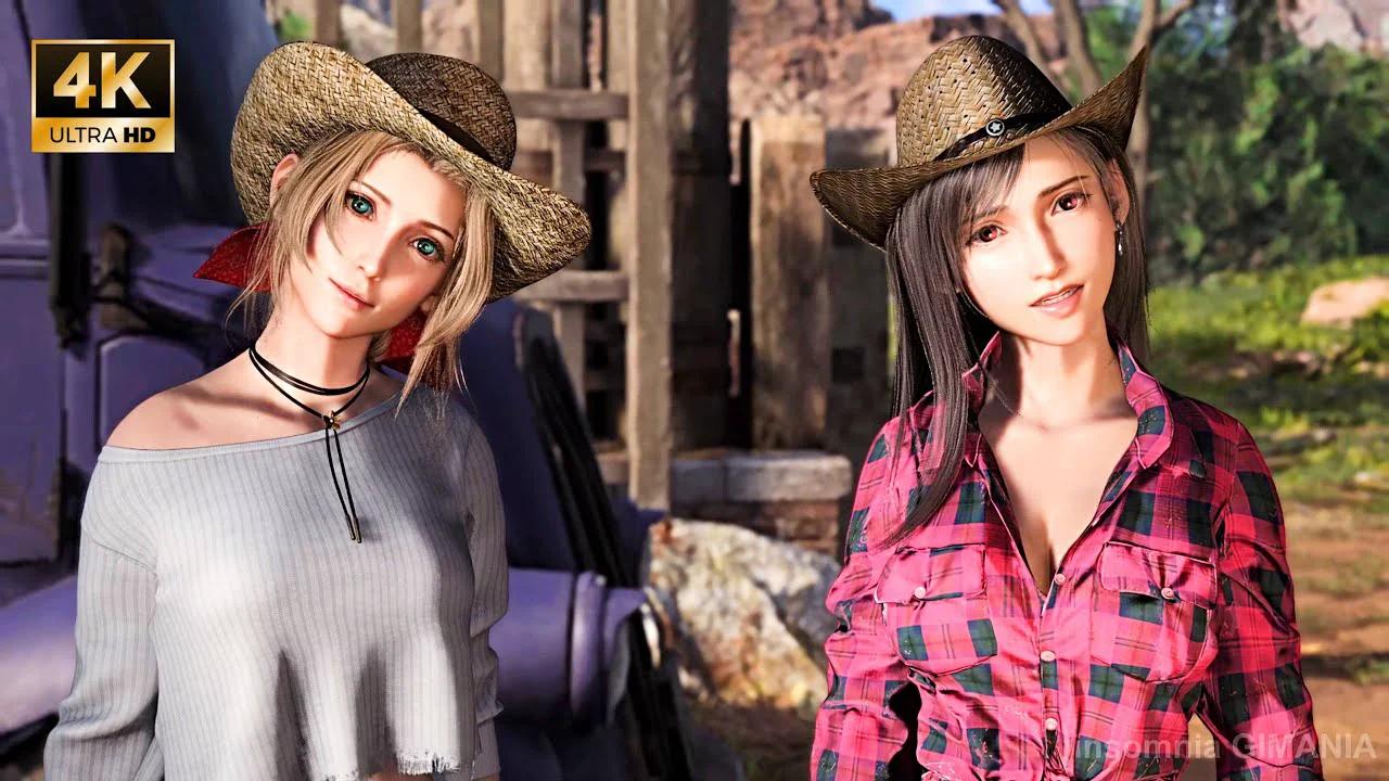 Tifa Aerith Chocobo Wrangler Ranch FF7 Rebirth PC MOD 4K Gameplay