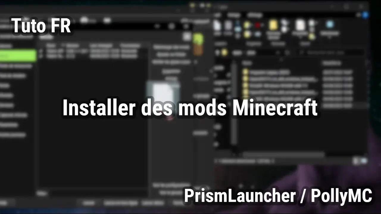 Installer des mods Minecraft PollyMC / PrismLauncher - Tuto FR
