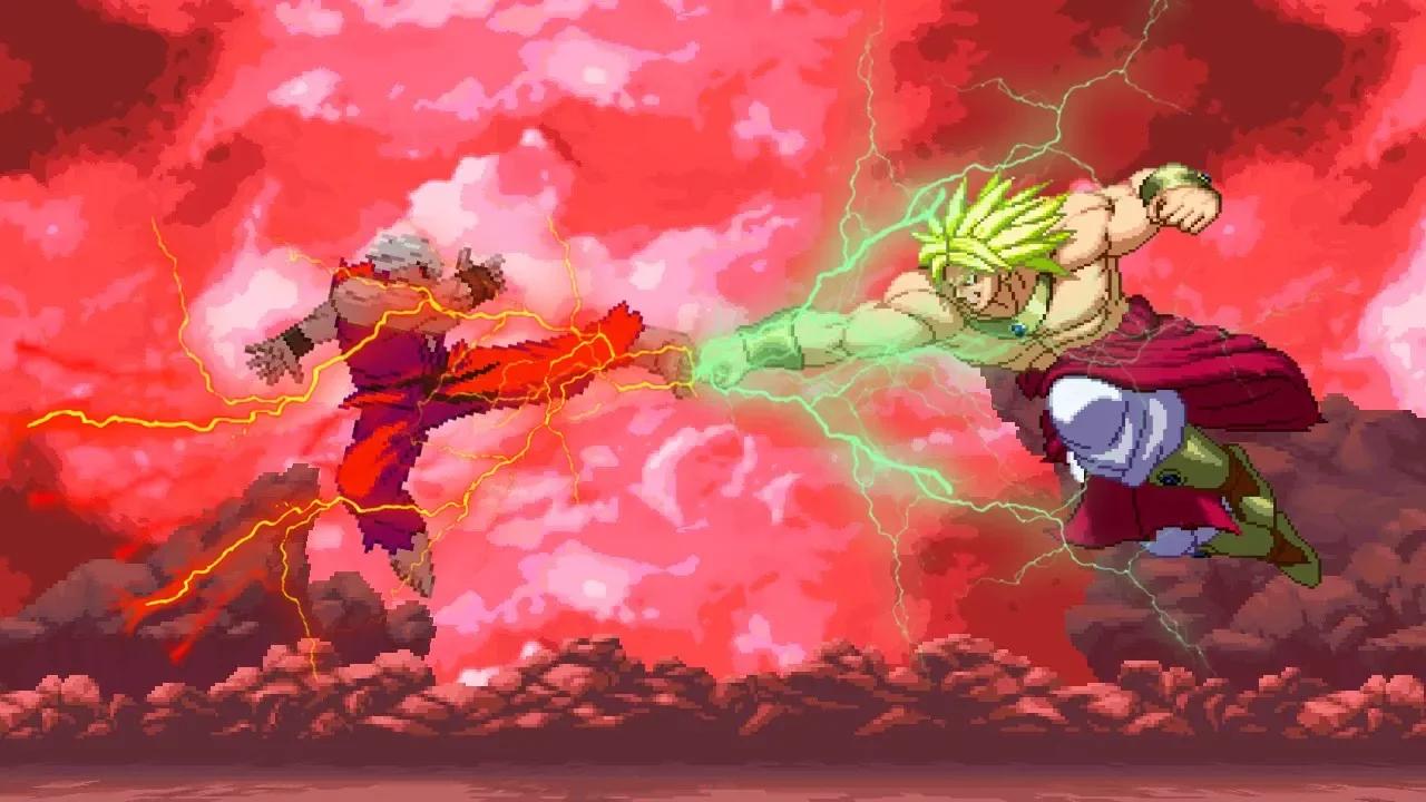 Violent Ken Vs Broly [Street Fighter][Dragon Ball][Anime MUGEN][CVS ...
