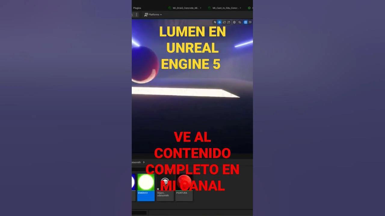 PASO A PASO, LUMEN EN UNREAL ENGINE 5 #unrealengine5 #unrealengine #ue5archviz #tutorialde3d #vray