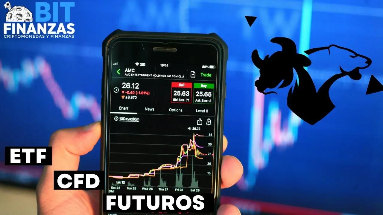 Diferencias entre un ETF, CFDs o Futuro