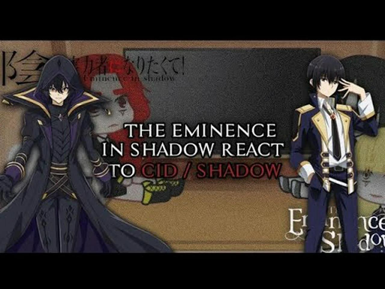 The eminence in shadow react to Cid / Shadow || 🇷🇺🇬🇧