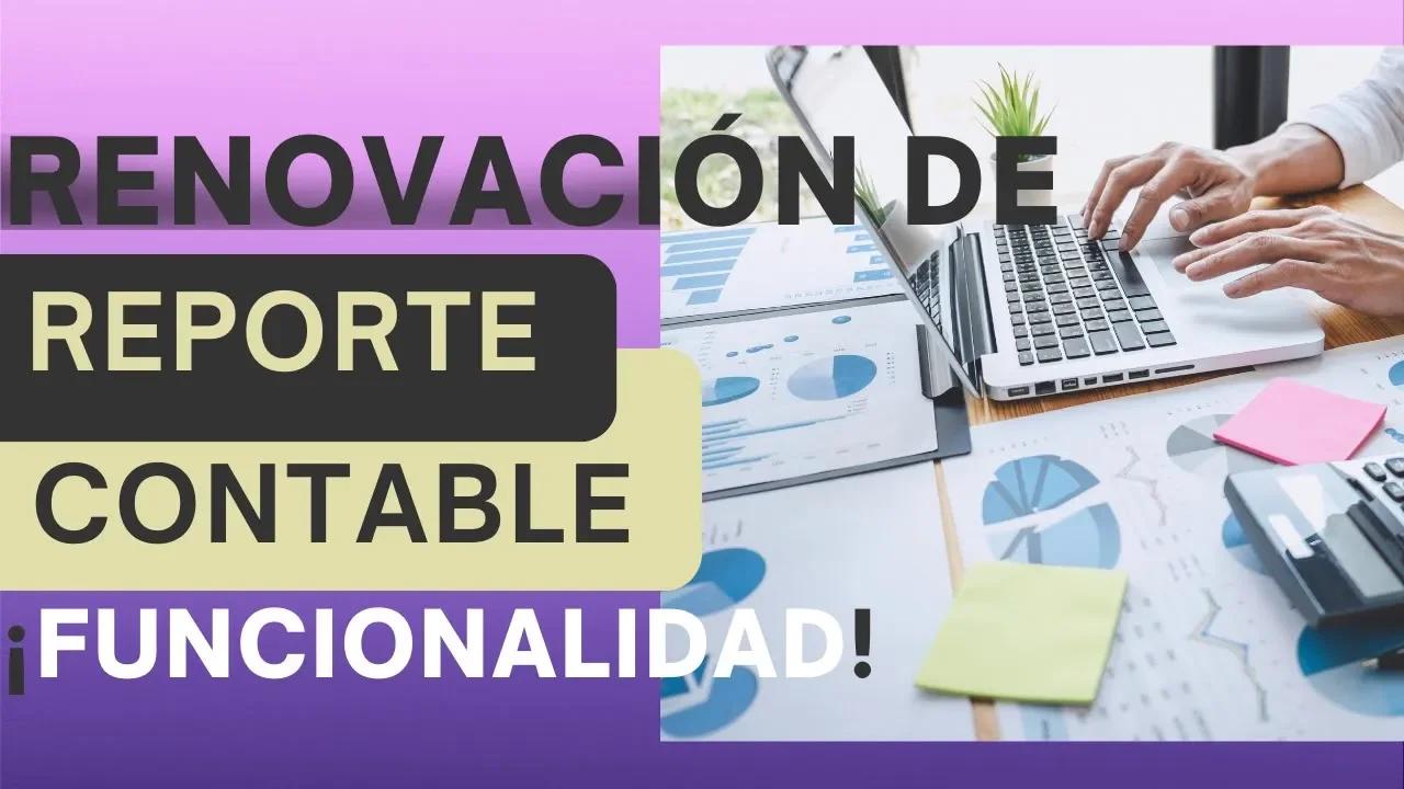 📑La RENOVACIÓN de REPORTE CONTABLE | Funciones de Contabilidad de Odoo 17🌟📊