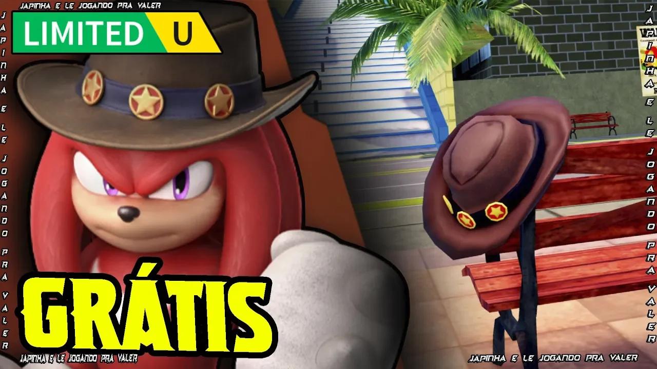 COMO PEGAR O NOVO ITEM KNUCKLES HAT NO MAPA Sonic Speed Simulator ...