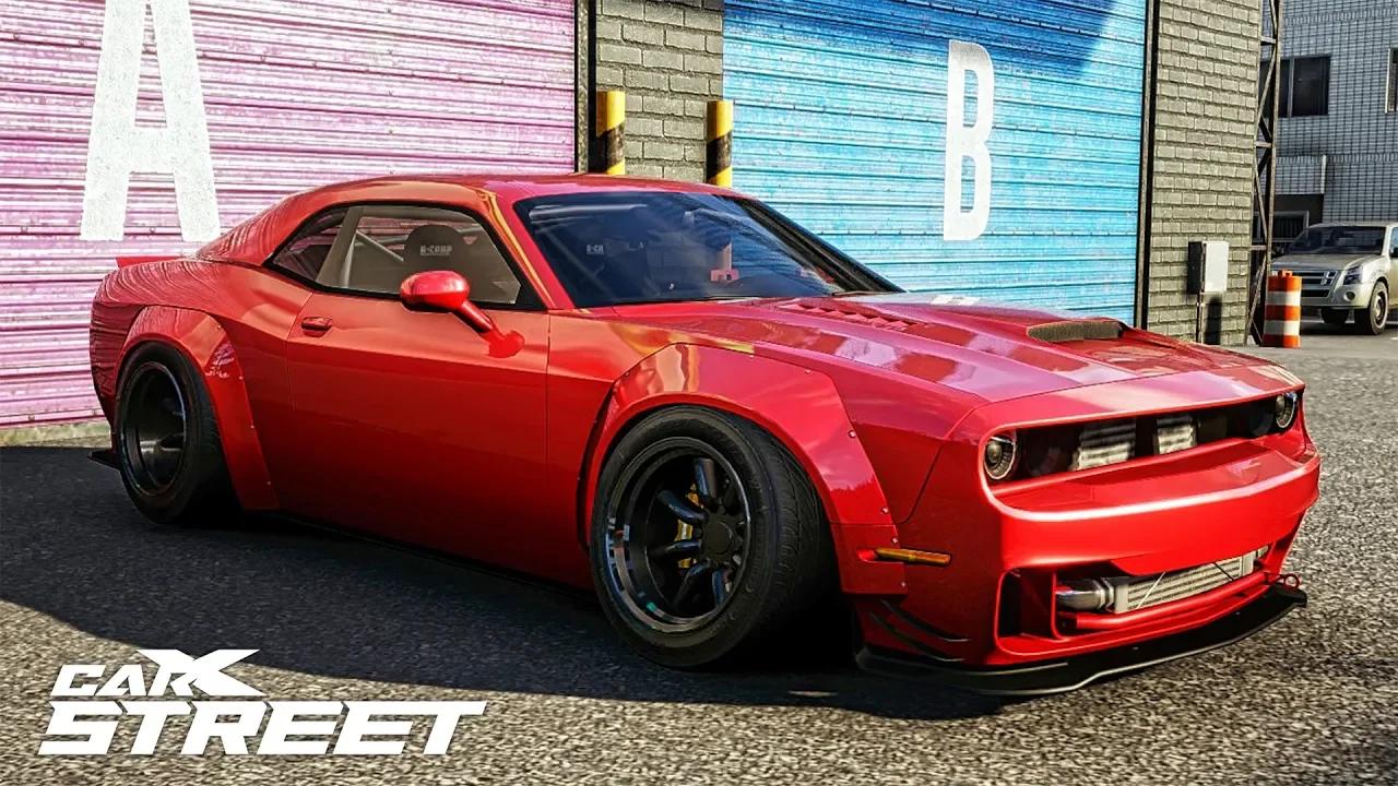 CarX Street - Dodge Challenger SRT Hellcat Customization & Gameplay ...