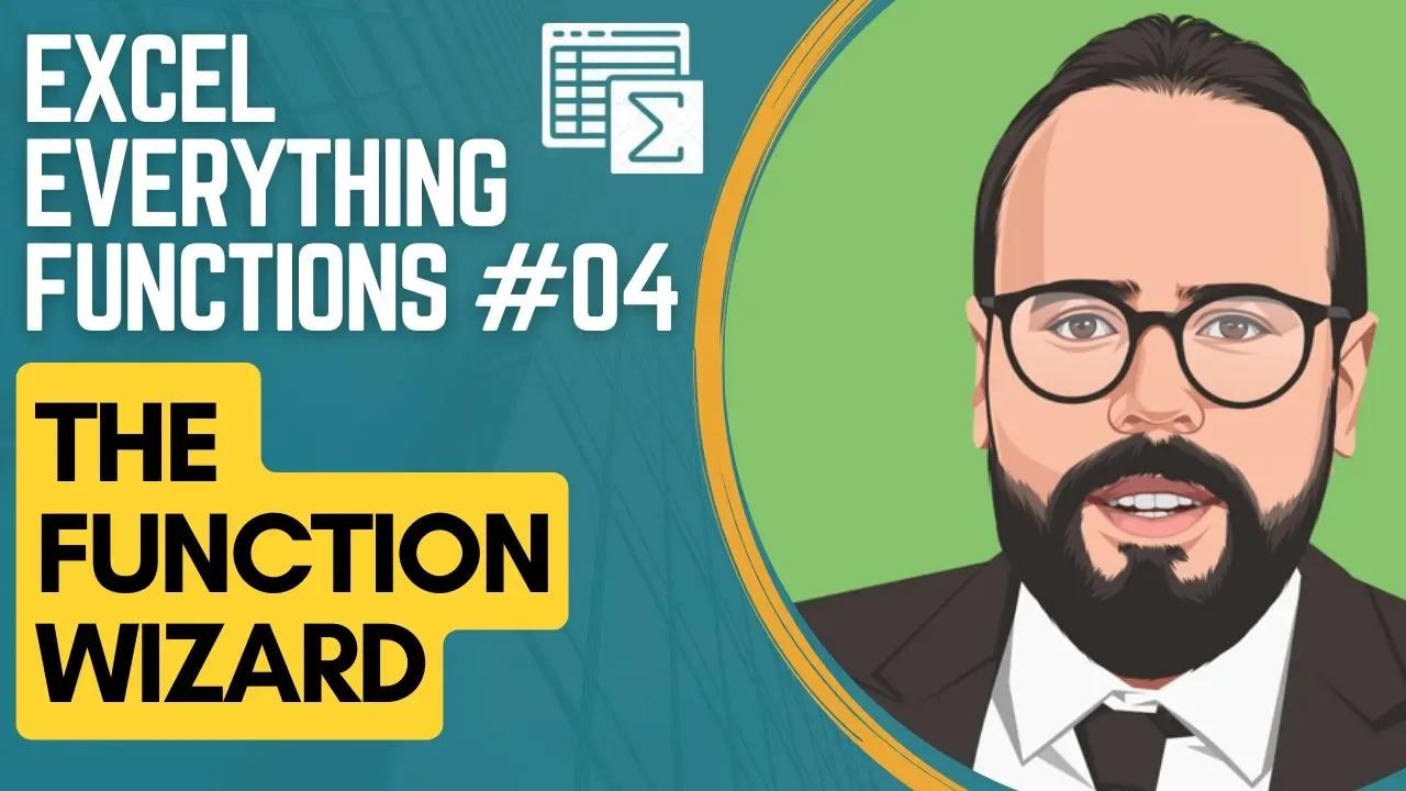 Excel Everything Functions 04 The Function Wizard 5961