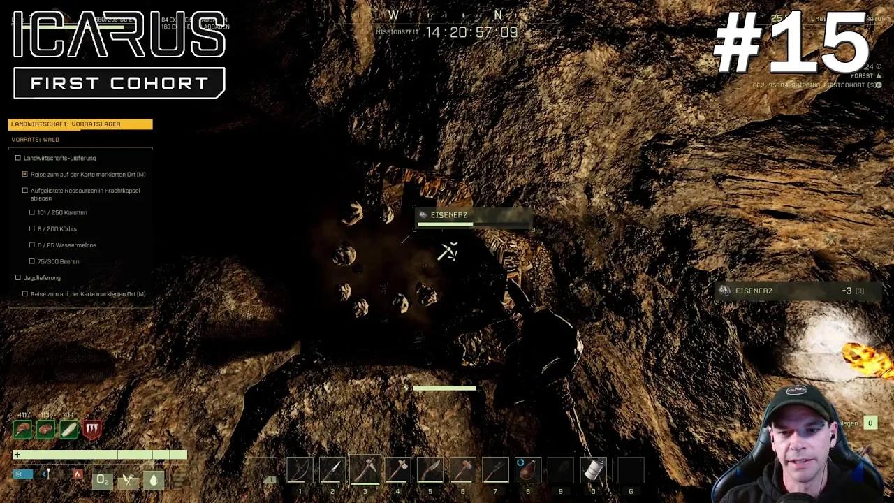 Icarus Deutsch #15 In der Höhle Eisen sammeln [Lets Play Gameplay]