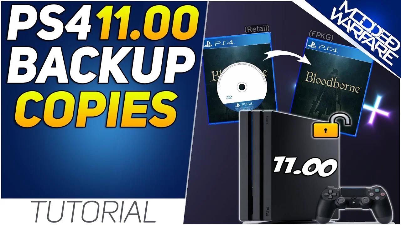 Run your PS4 disc games without the disc on 11.00 or lower