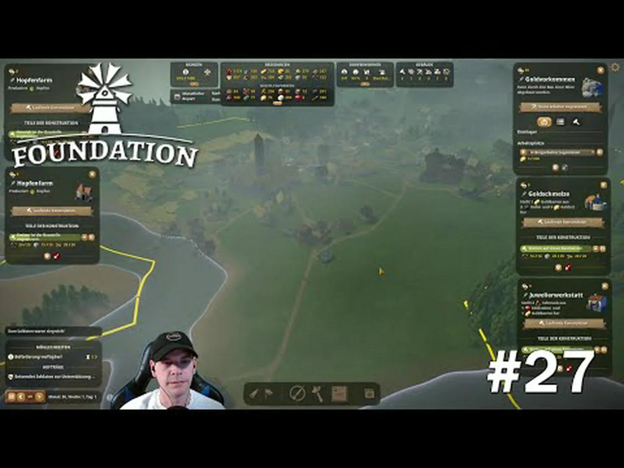 Foundation Deutsch #27 Es wächst und wächst [Lets Play Gameplay]