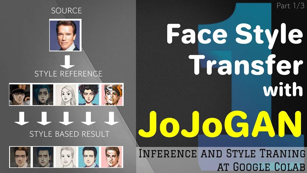 One-shot Face Stylization with JoJoGAN - In-depth face style transfer ...