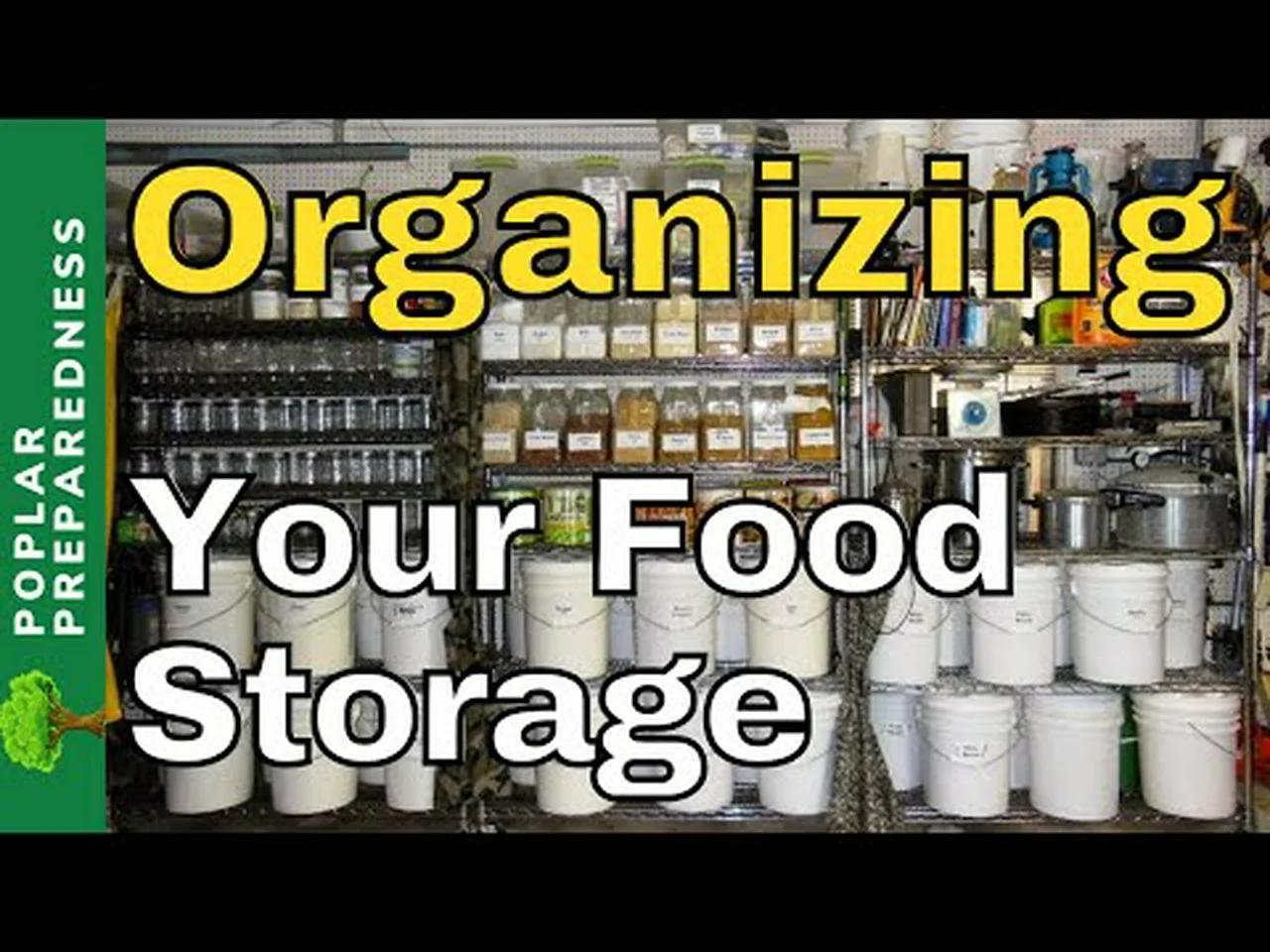 Easy Inventory Method For Prepper Pantry & Long Term Food Storage